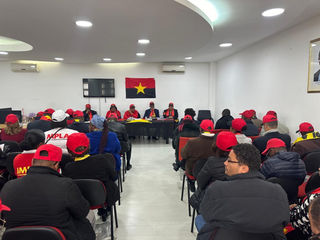 MPLA REALIZA ENCONTRO COM MILITANTES LOCAIS EM PORTUGAL - MPLA