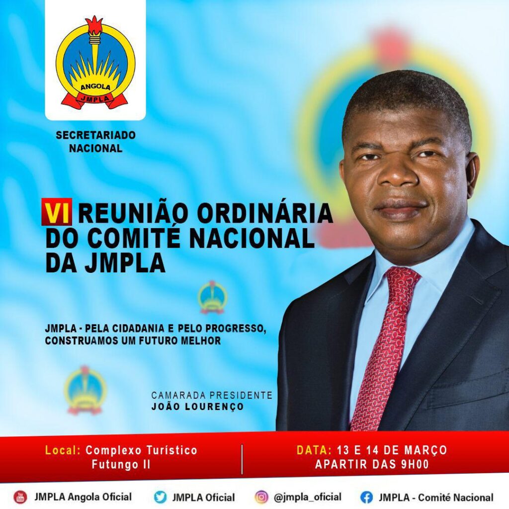 VI REUNIÃO ORDINÁRIA DO COMITÉ NACIONAL DA JMPLA - NOTA DE IMPRENSA - MPLA