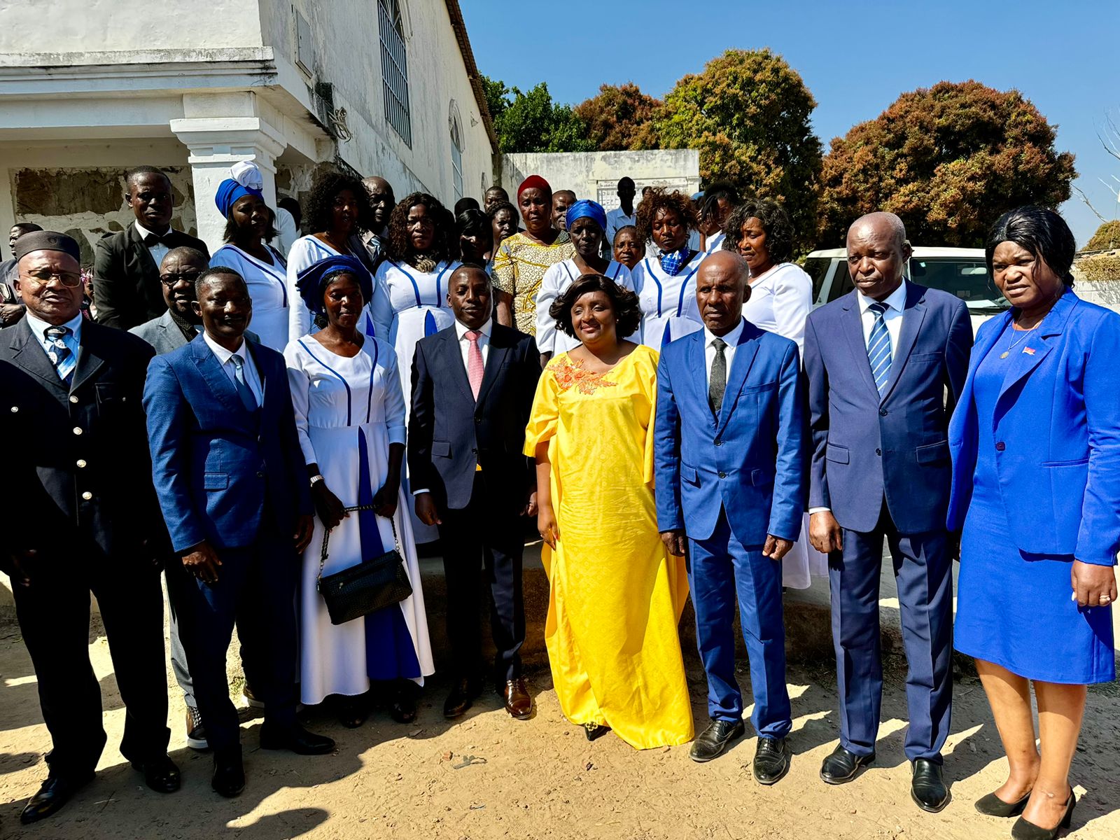CAMARADA MARICEL CAPAMA PARTICIPA NO CULTO DE ACÇÃO DE GRAÇAS NA IGREJA ...